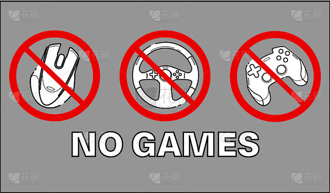 No games. No gamepad set icon. No joystick sign. F