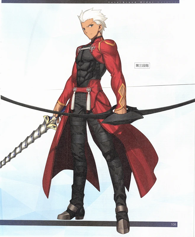 《FGO material》官方角色设定集_看图_fategrandorder吧_百度贴吧-花瓣网