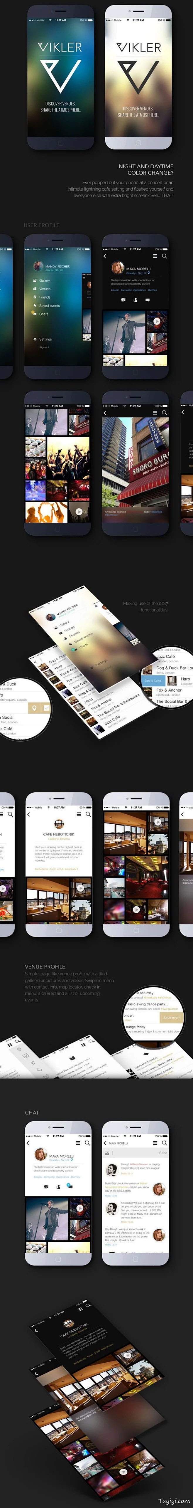 Vikler #mobile application design - #ui - 图翼网(TUYIYI.COM) - 优秀APP设计师联盟-花瓣网