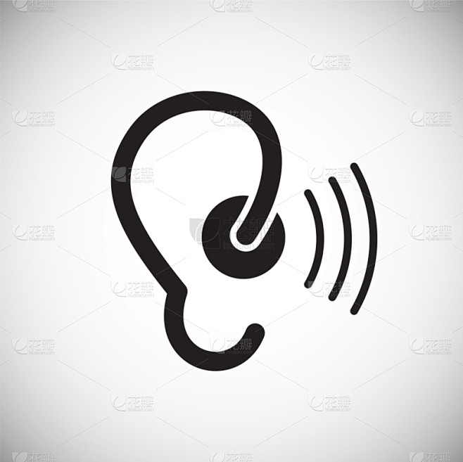 听障,计算机图标,插画,白色背景,易接近性,家庭护理,计算机,运动,粗心的,生病