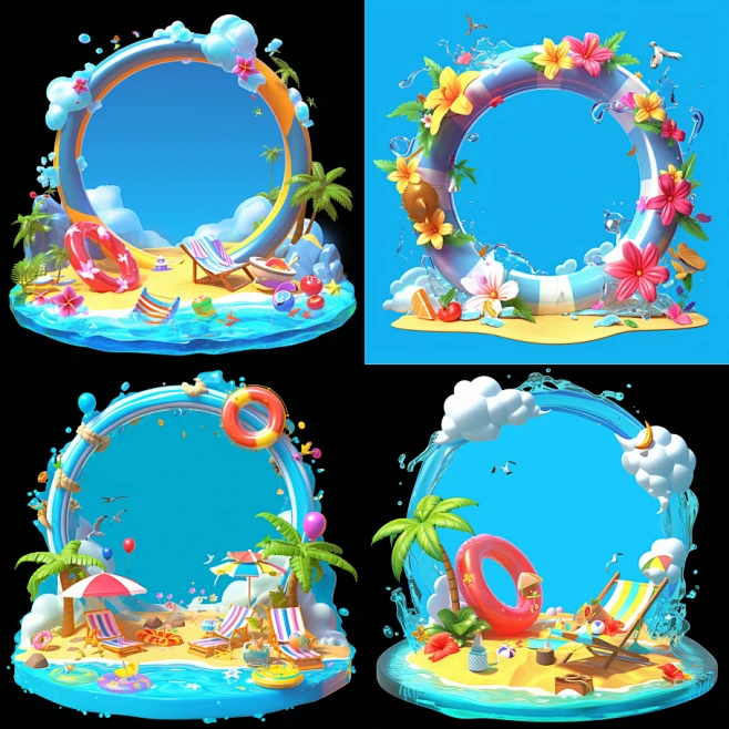 whisper2024_game_avatar_frame_designsummer_decorationscolorfuls ...