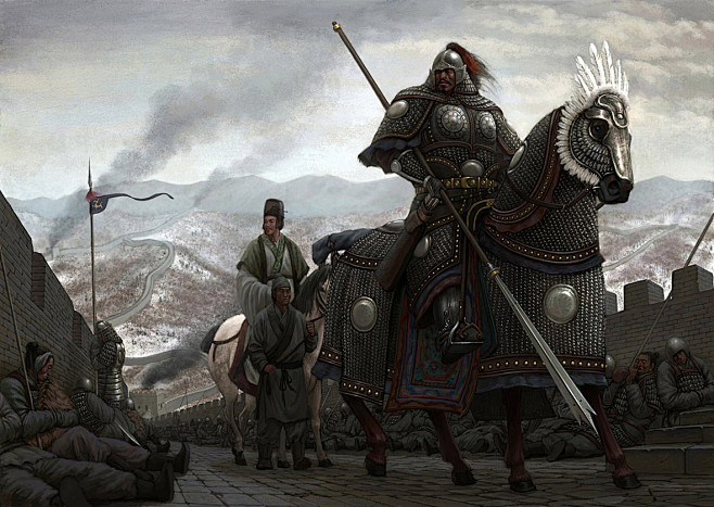 UNIT: Medieval Chinese Cataphracts 1: 铁浮屠 Iron Pagoda Horsemen : They ...
