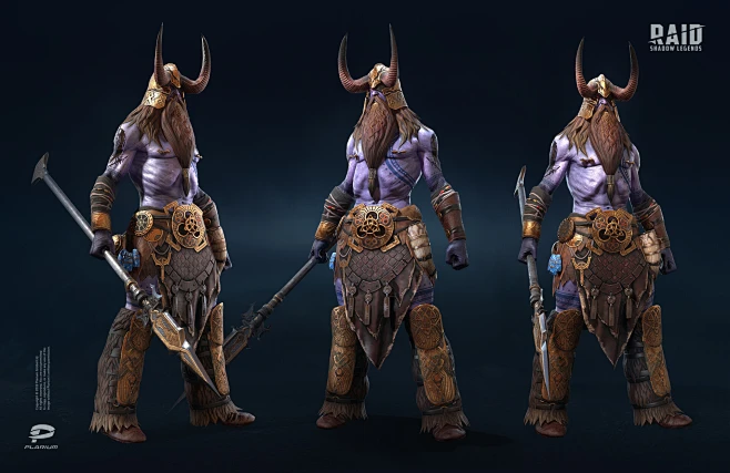 RAID: Shadow Legends, Plarium Ukraine : 3D character model for RAID ...