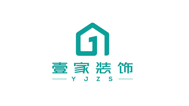 壹家装饰公司LOGO设计