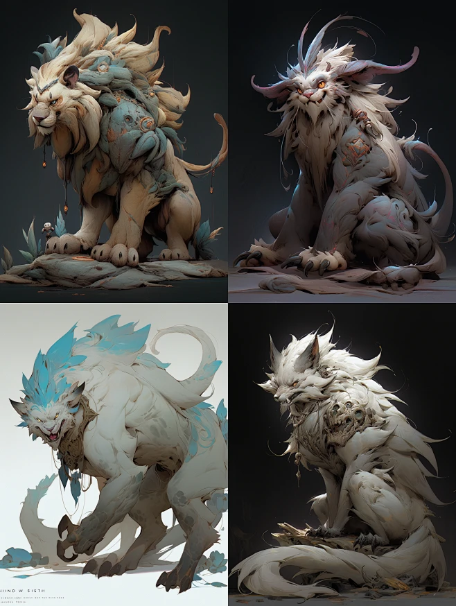 LisaYoung_ShanhaijingSpirit_beast_fantasy_divine_monsterauthent ...
