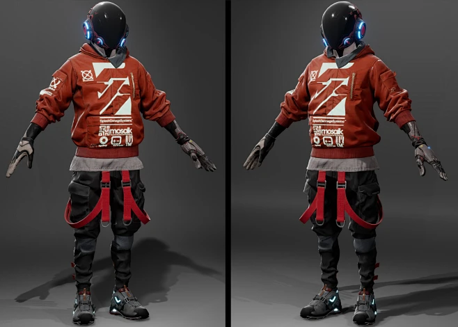 Prototype_Character_Asset图片_偏写实模型图片素材-花瓣网