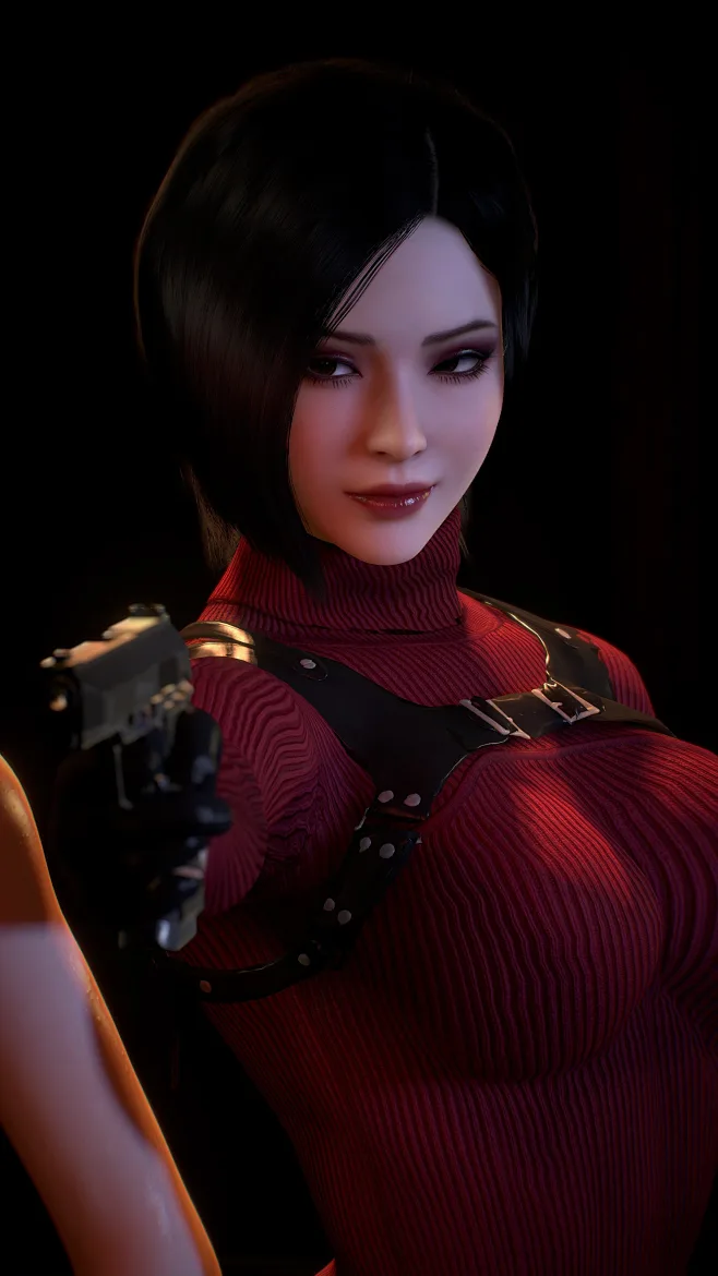 艾达王—Ada_VAM,Virt_A_Mate游戏人物模型-原创3D角色/装备-3D原创作品,Ada,艾达王,生化危机,生化4,生化2,微元素 ...