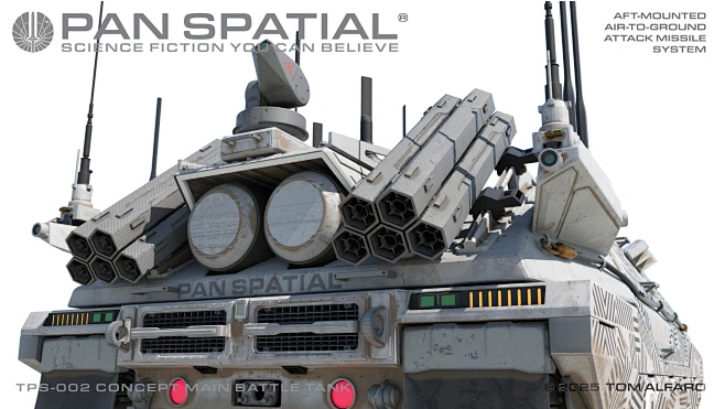 TPS-002 Concept Main Battle Tank-花瓣网