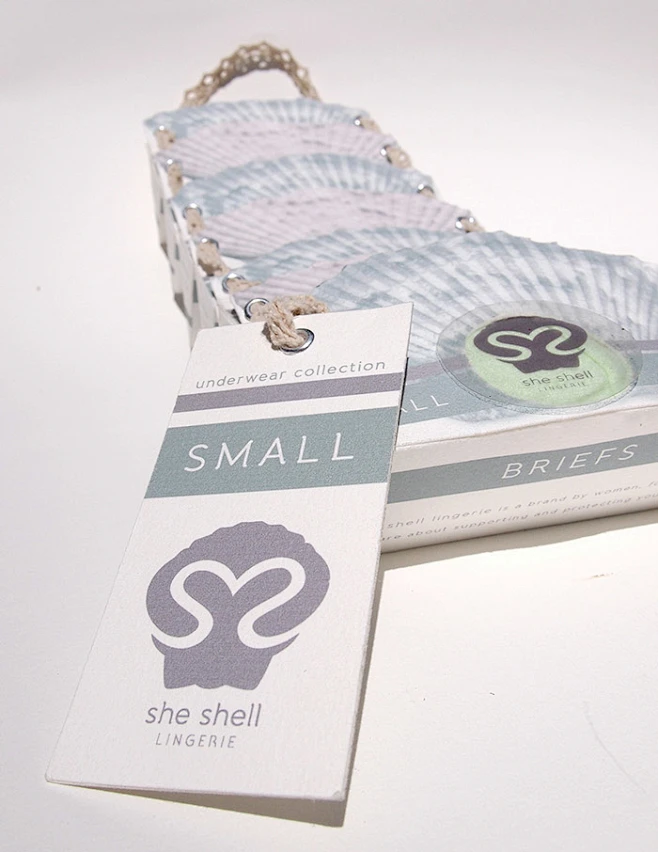 She Shell Lingerie内衣品牌包装设计 设计圈 展示 设计时代网-Powered by thinkdo3-花瓣网