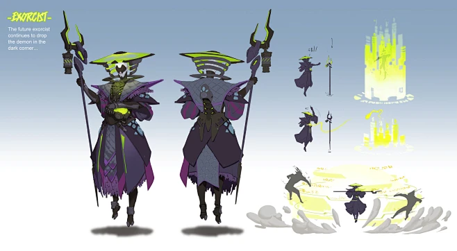 Exorcist, Zhongxi Ho : The future exorcist continues to drop the demon ...