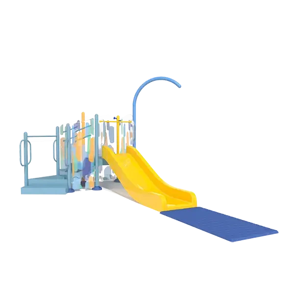 小型结构 PLAYNUK n°1 - VORTEX 水上游戏和滑梯-花瓣网