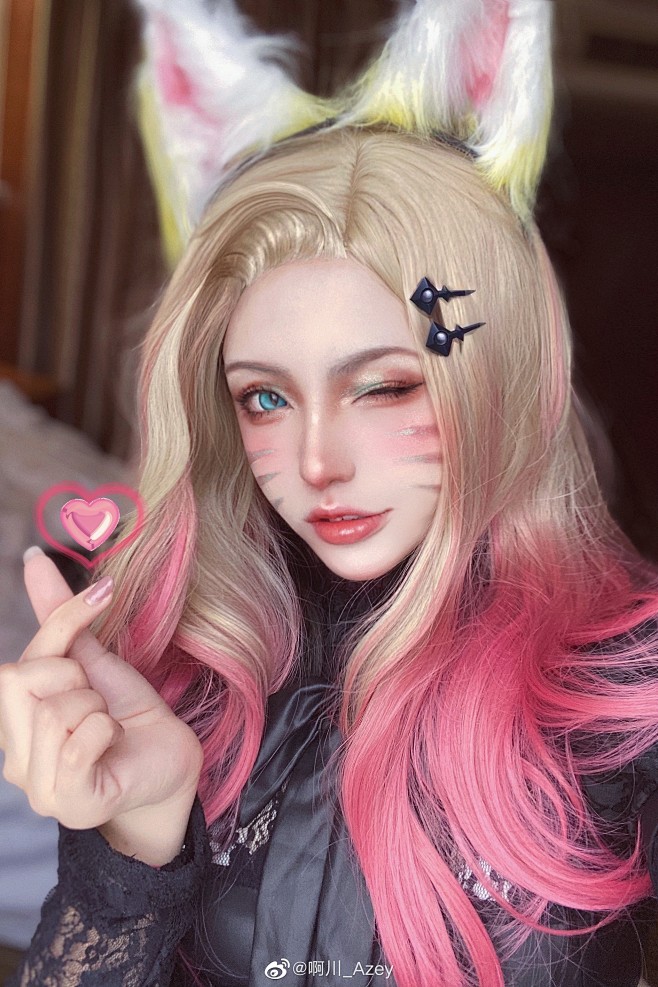 游戏：《英雄联盟》，阿狸--coser：啊川