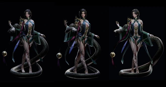 Snakes Dancer-花瓣网