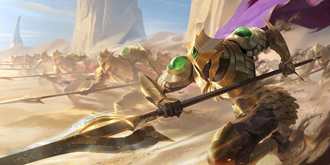 Shurima_Azir_Sand Soldier-花瓣网