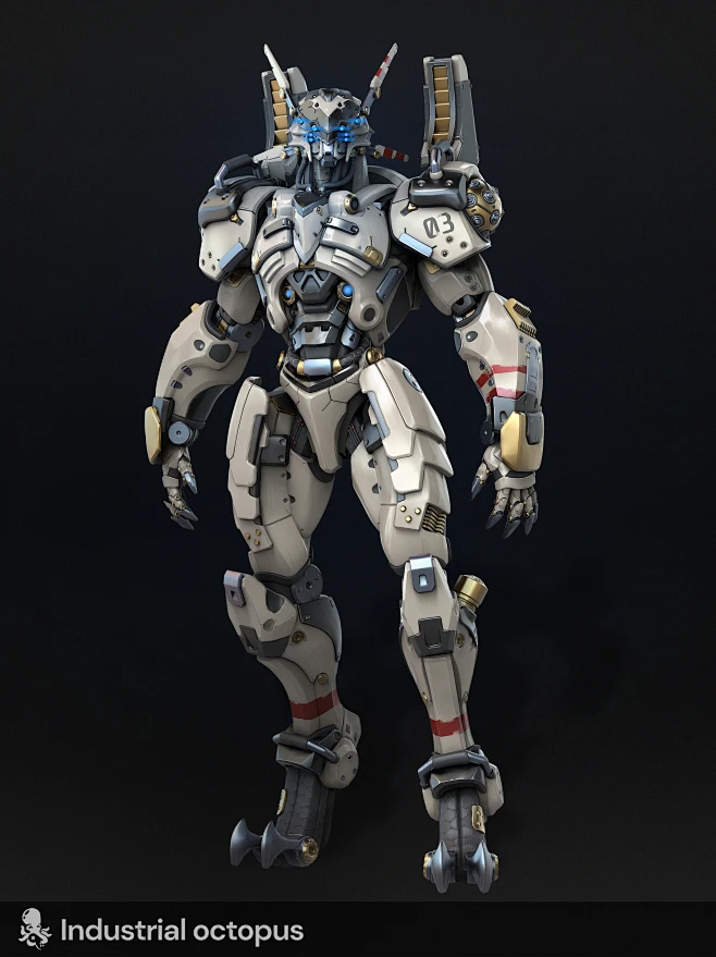 Mech #03-花瓣网