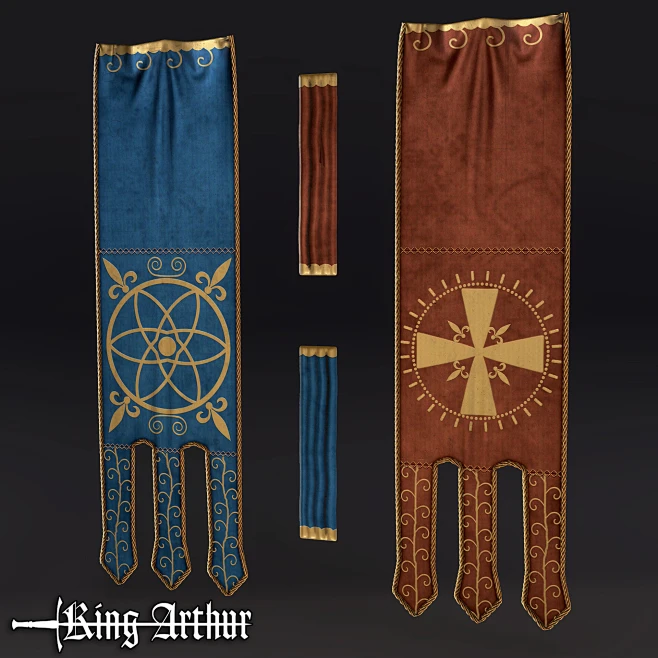 The Legend of King Arthur Props, Frank van Halteren : Various props I ...