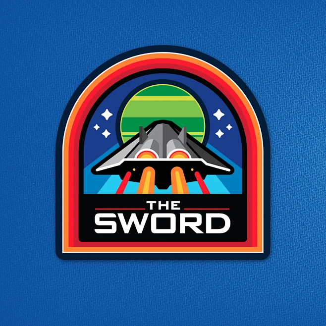 'The Sword' mission patches : Mission patch-style designs for Texas ...