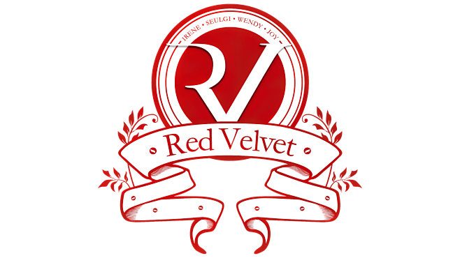 Red Velvet LOGO设计 字体设计 PNG