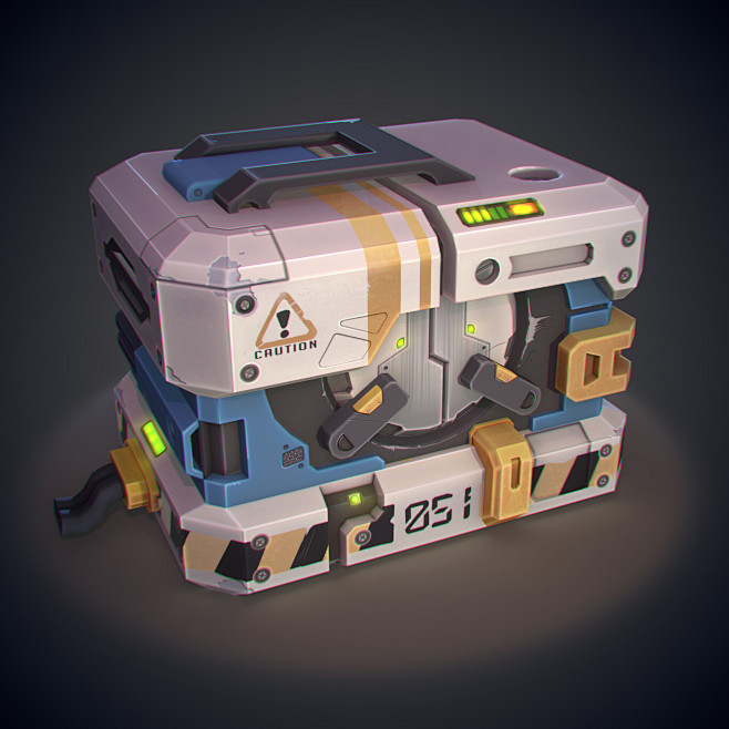 Stylized Loot box