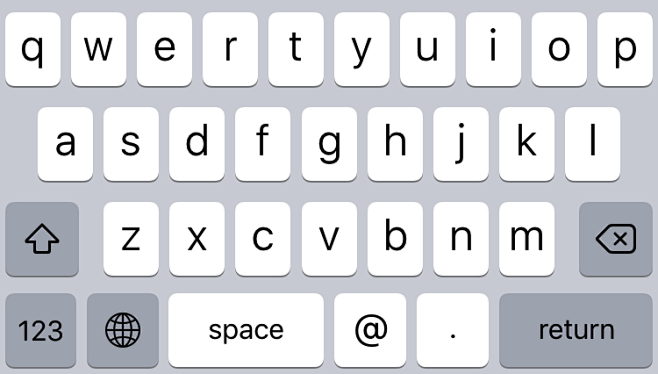 iOS键盘样式(UIKeyboardType)-程序员