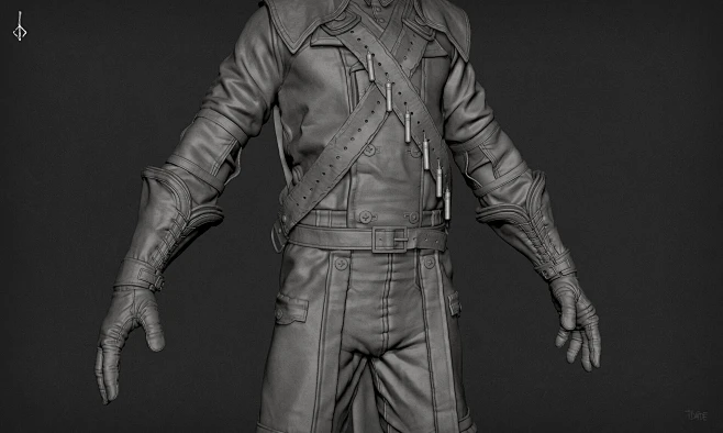Bloodborne - Yharnam Hunter Set Wip01, Thomas Daïdé : Fan Art of the ...