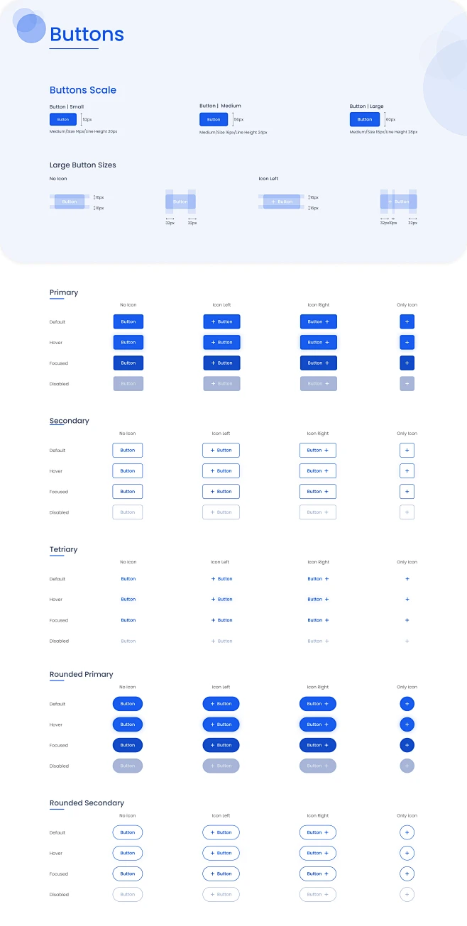UI/UX Web Design Figma ui design uikit designsystem-花瓣网