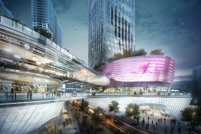 陆家嘴前滩21号地块概念竞赛方案设计 / PLAP : 陆家嘴·前滩21号项目 LUJIAZUI·QIANTANPLOT21PROJECT ...