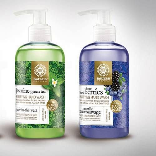 hand wash label design ideas