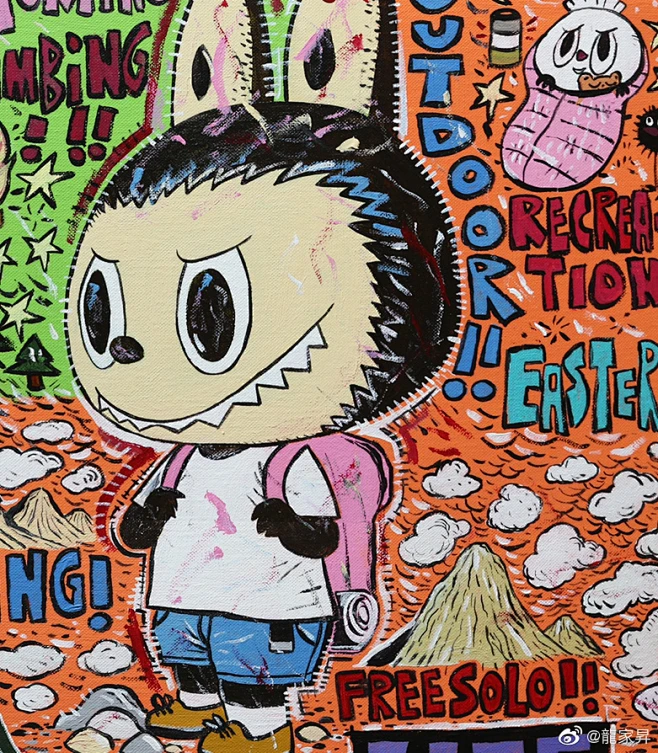 labubu图片_插画~~~~~图片素材-花瓣网