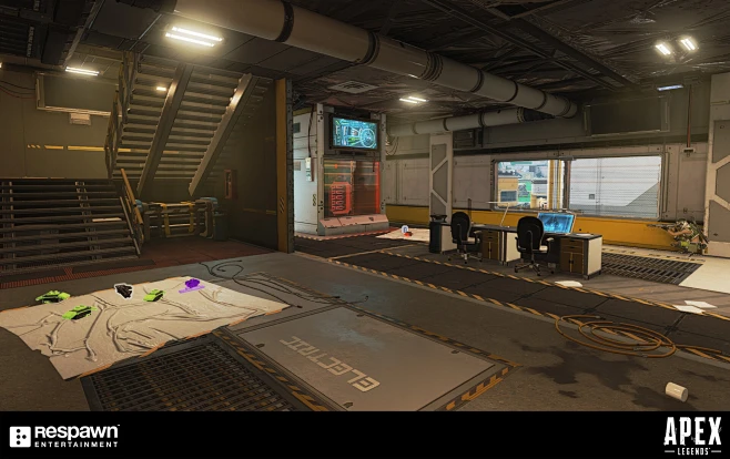 Apex Legends - Olympus (Battery Building Interiors), Kristen C. (Wong ...