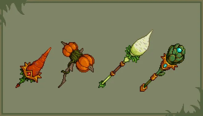 Vegetable Weaponry-花瓣网