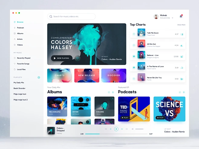 Dribbble dashboard-花瓣网