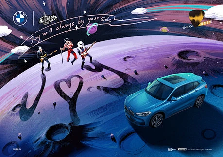 宝马-汽车设计海报欣赏-花瓣网