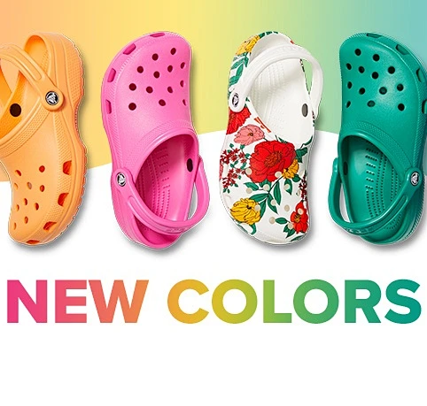 Classic Clogs is assorted new colors.-花瓣网