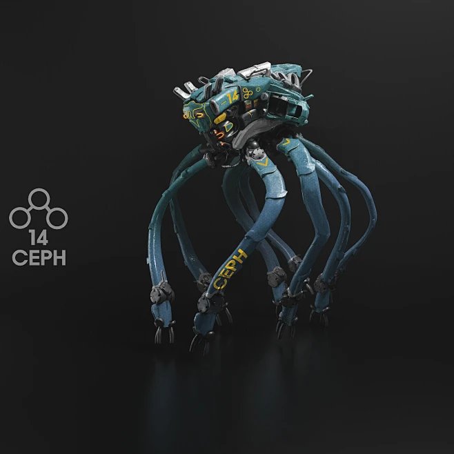 March of Robots 2022 11-20, Felix Riaño : Sketches for March of robots ...