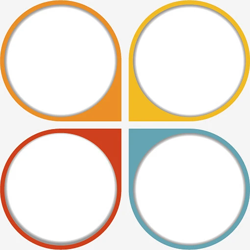 彩色拉环形状边框_新图网 https://www.ixintu.com 彩色 拉环 边框 PPT元素-花瓣网