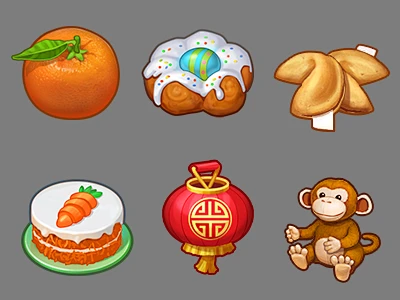 Township icons uiux ui playrix ios gamedev game design casual-games ...