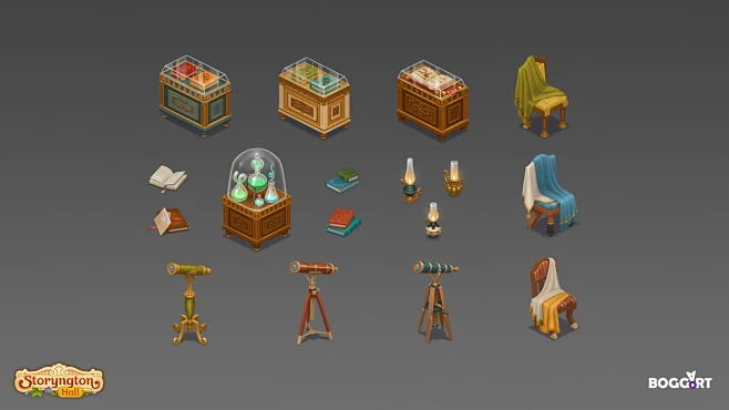 2D OBJECTS-花瓣网
