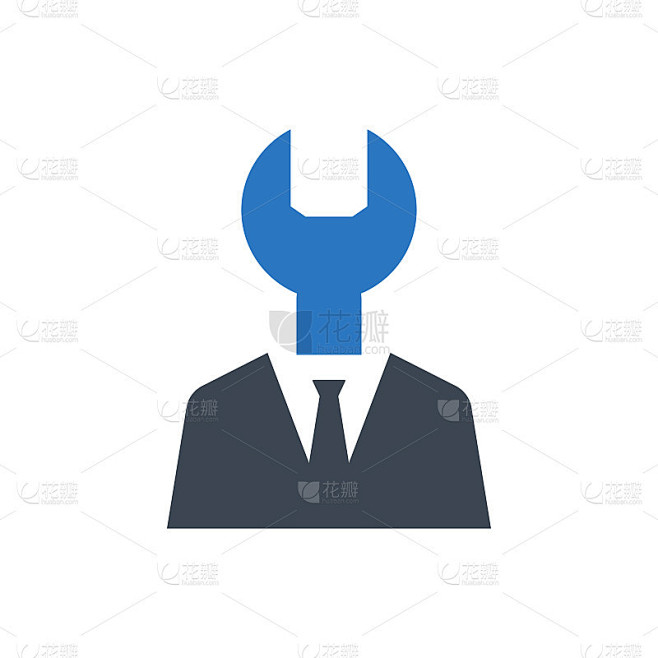 专家图标。专家、顾问、支持(矢量图)