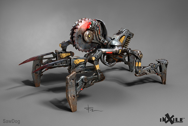Wasteland III Robots, TJ Frame : Robot Concepts for the game Wasteland ...