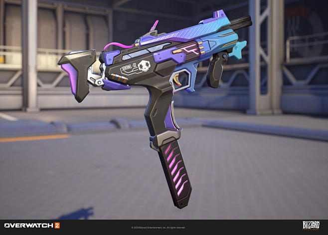 Sombra base weapon for Overwatch 2-花瓣网