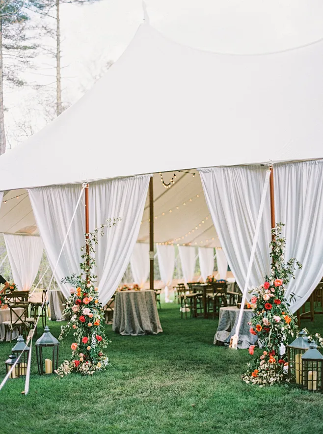 Charlotte Area Weddings _ Mountaintop Golf & Lake Club _ Avery & Sam-花瓣网