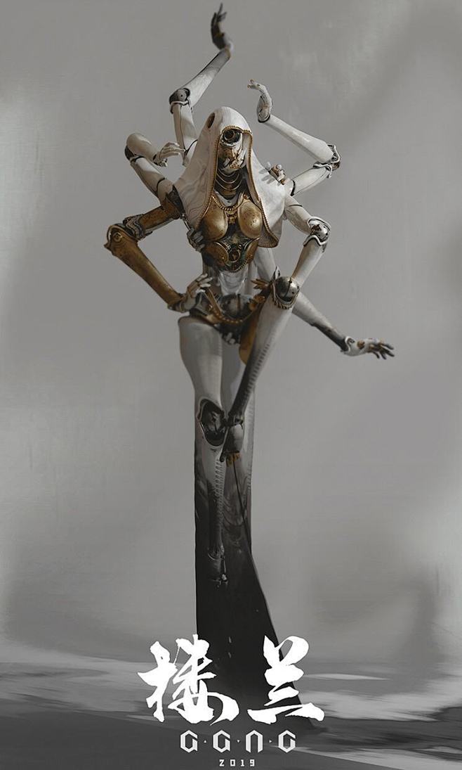 国人概念画师 gu junyi 微博:深红G-CG角色-微元素 - Element3ds.com!