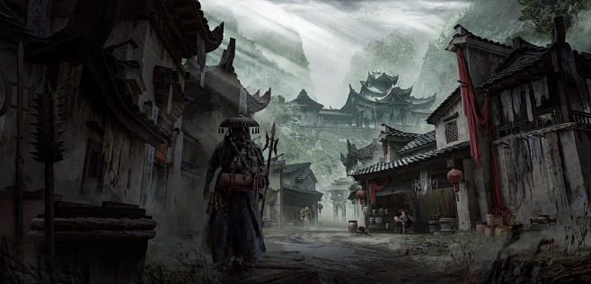 Evil Chinese Village-花瓣网
