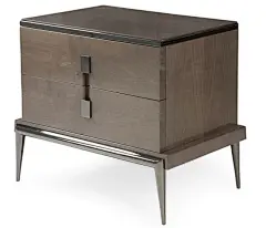 Oval Night Table - Baker Furniture nightstands and bedside tables-花瓣网