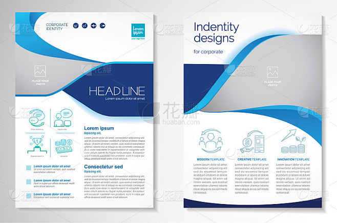 Vector Brochure Flyer design Layout template
