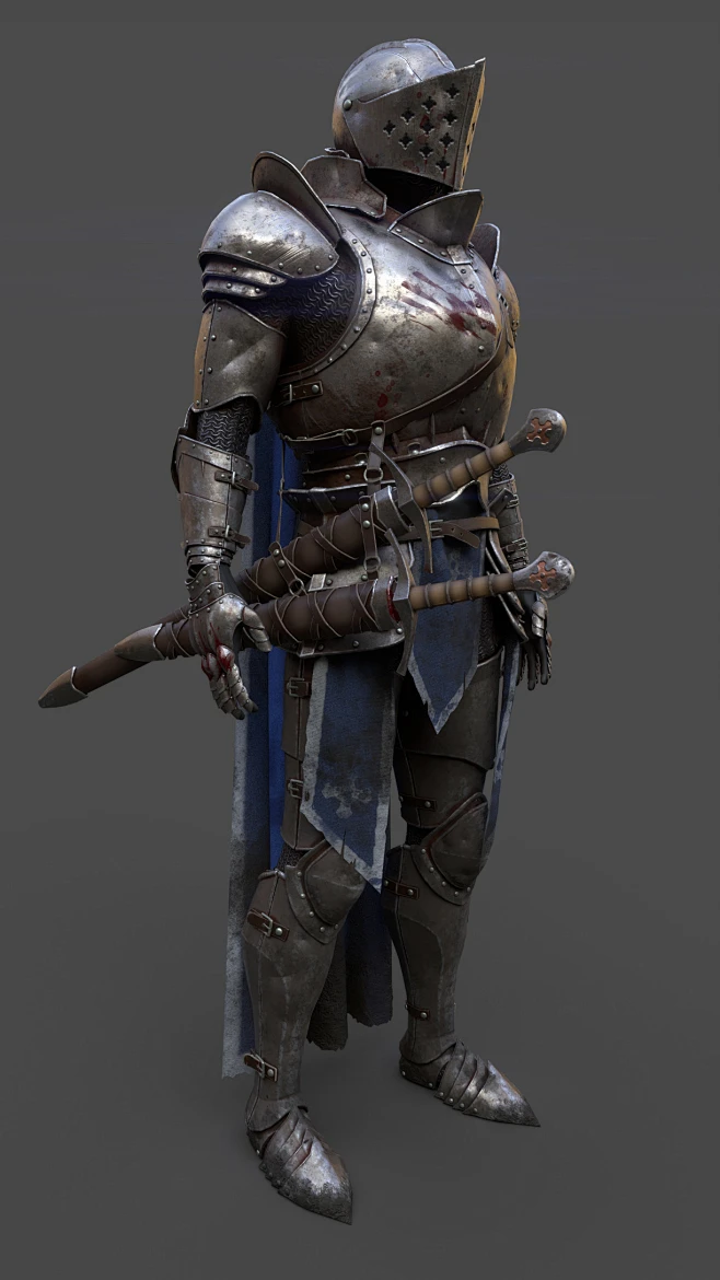 Arena Knight, Liviu Antonescu : The final version of my knight concept ...