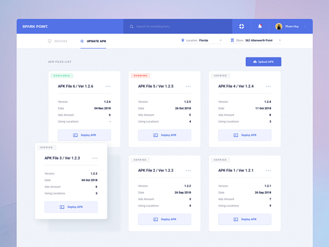 Devices Management Platform 02 dashboard ui website chart devices ...