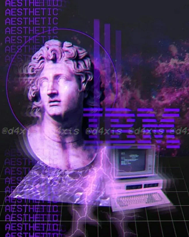 Vaporware Style / 蒸汽波风格 : 万物皆可蒸汽波。-花瓣网