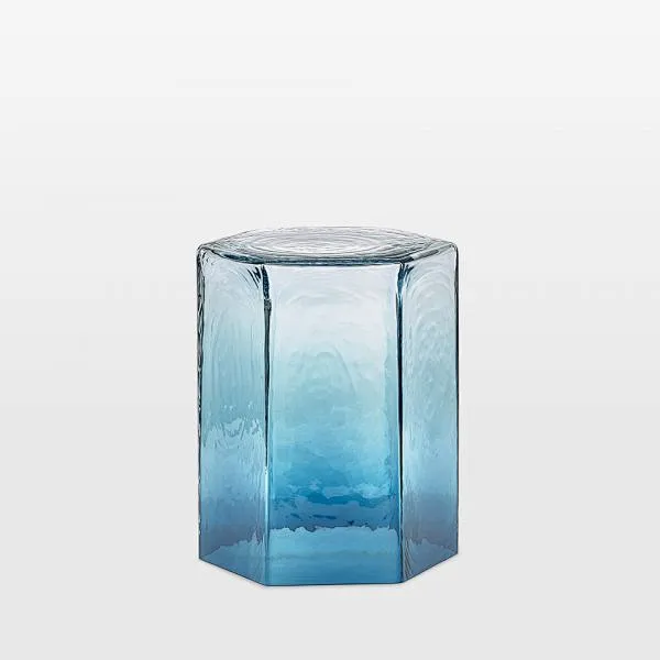 HEX SIDE TABLES - BOMMA : Fascinating play of light and shadow. These unique tables are inspired ...